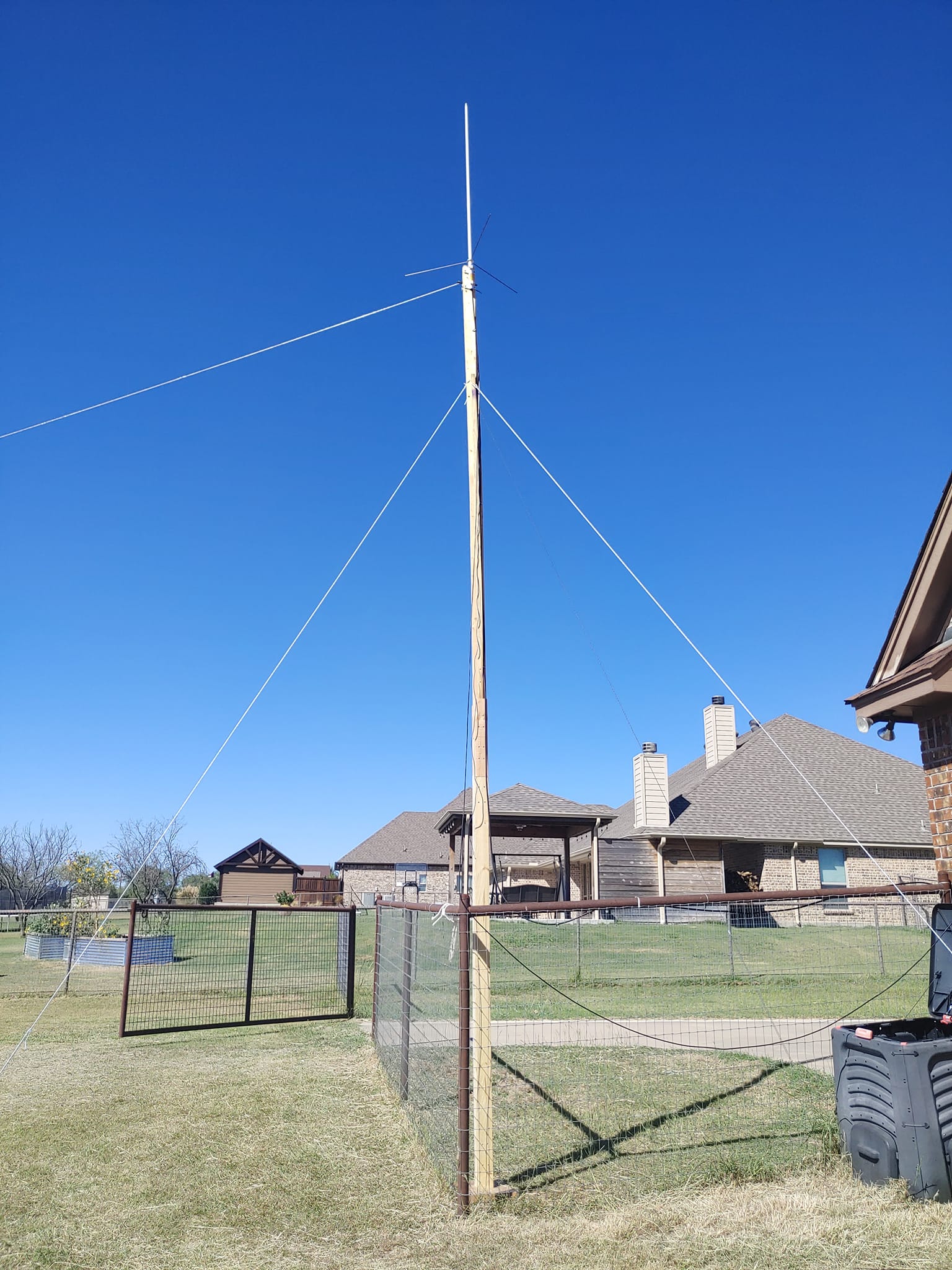 Project: Homebrew 21ft wooden mast – n5txl.com